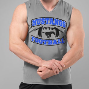 Mustangs Football Svg Cut File Mustang Mascot Png Sports Team Logo ...
