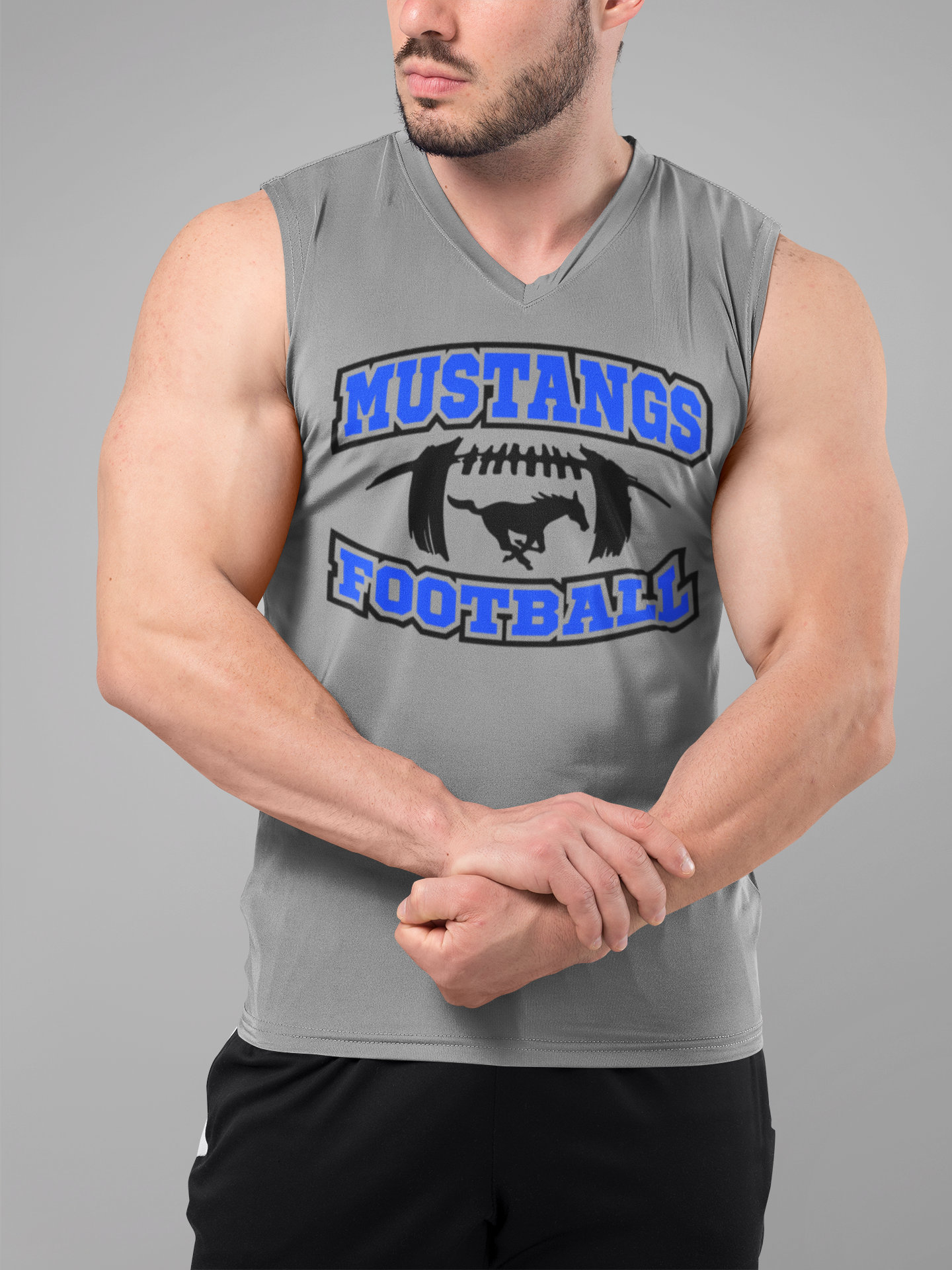 Mustangs Football Svg Cut File Mustang Mascot Png Sports Team Logo ...