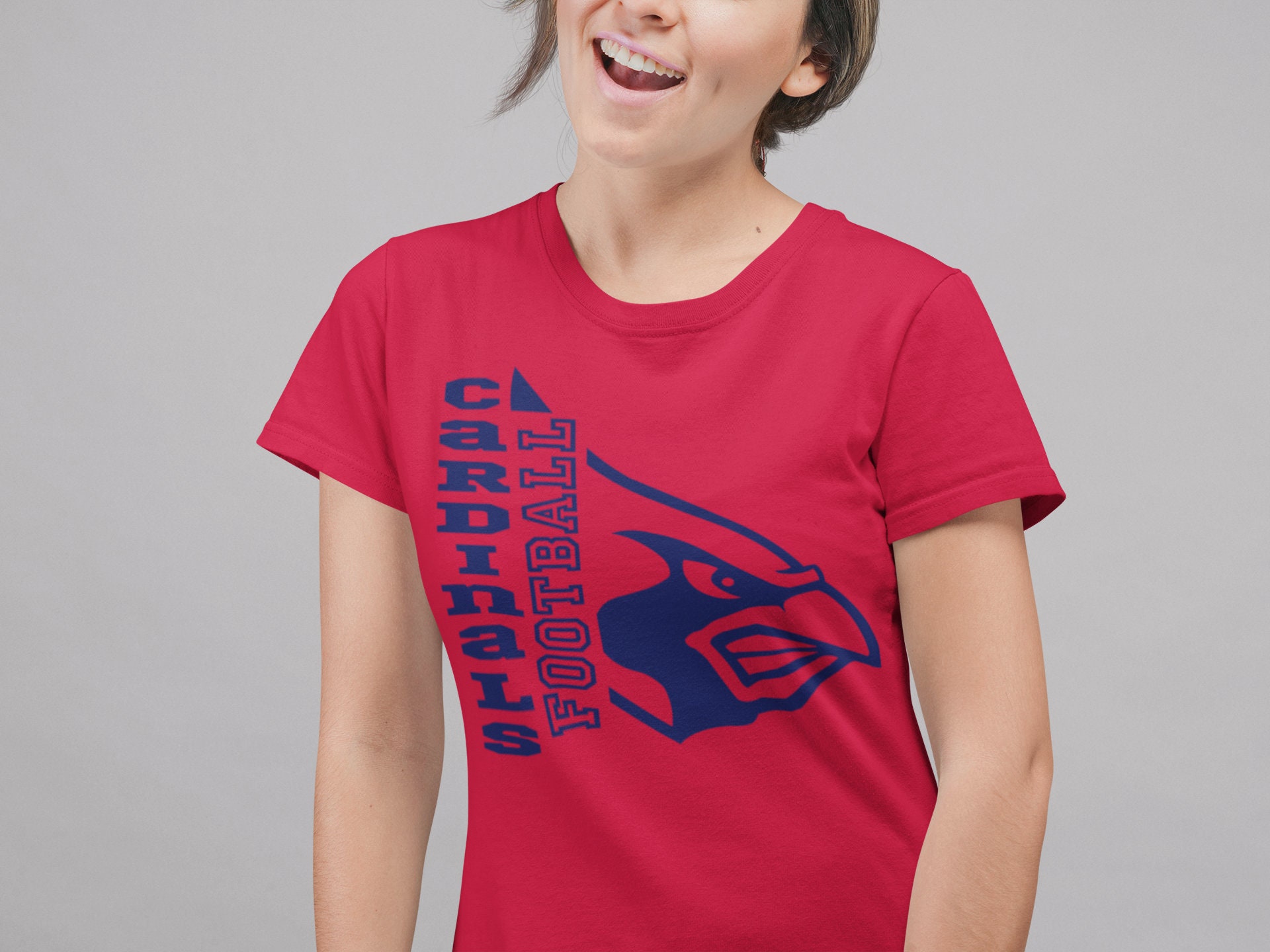 Cardinals Football Svg Cardinal Football Svg Cardinal | Etsy