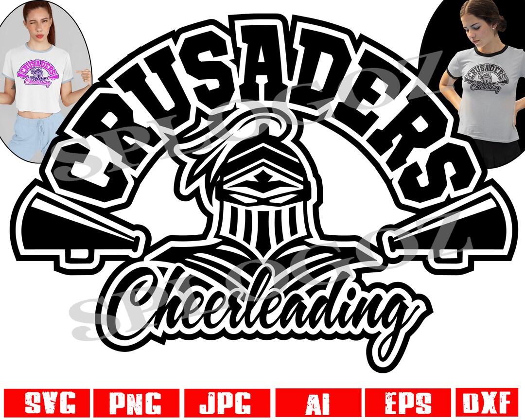Crusader Cheerleading Svg, Crusaders Cheerleading Svg, Crusader Svg ...