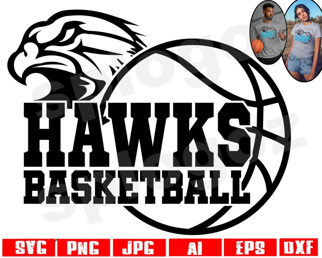 Hawks Basketball Svg Hawk Basketball Svg Hawks Basketball Png Hawks Svg ...