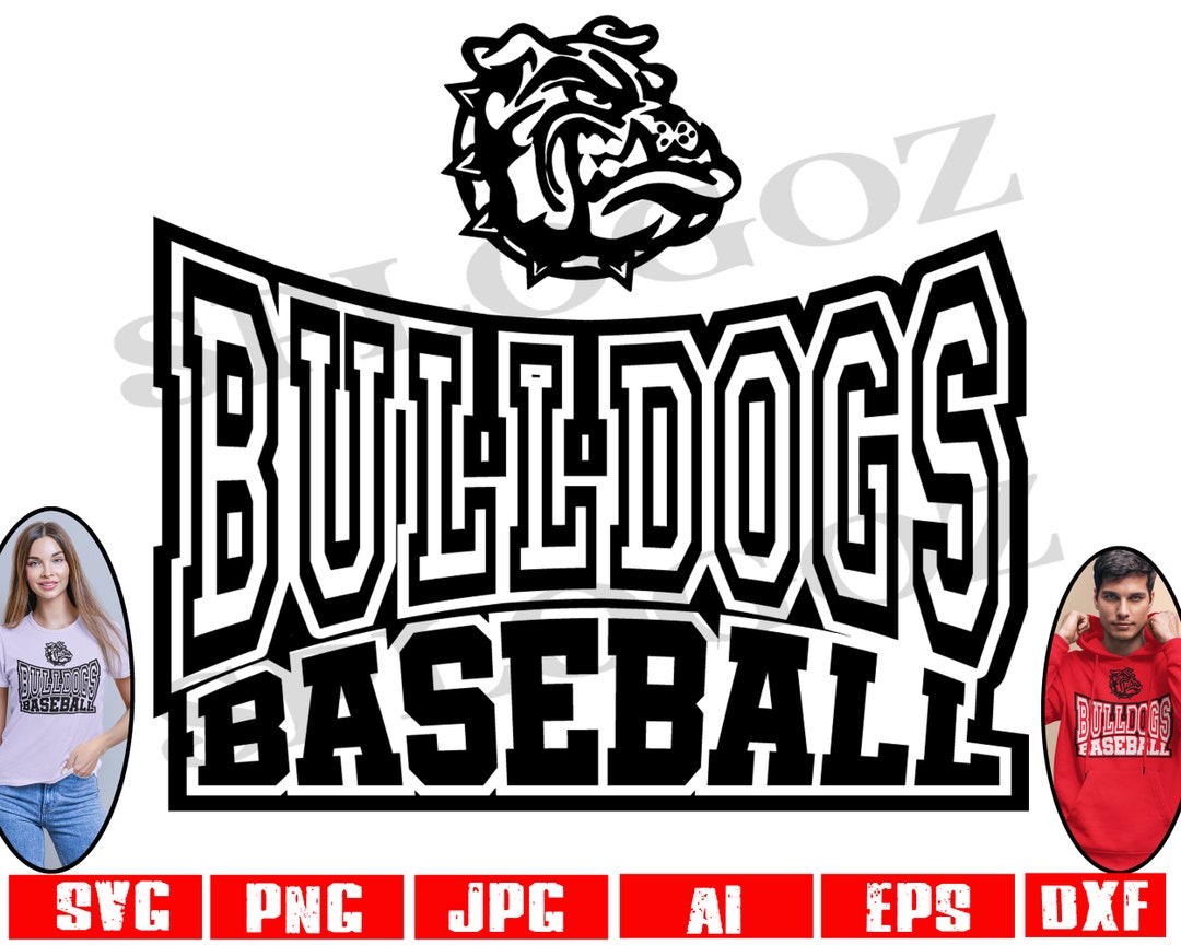 Bulldogs Baseball Svg, Bulldog Baseball Svg, Bulldog Svg, Bulldogs Svg ...