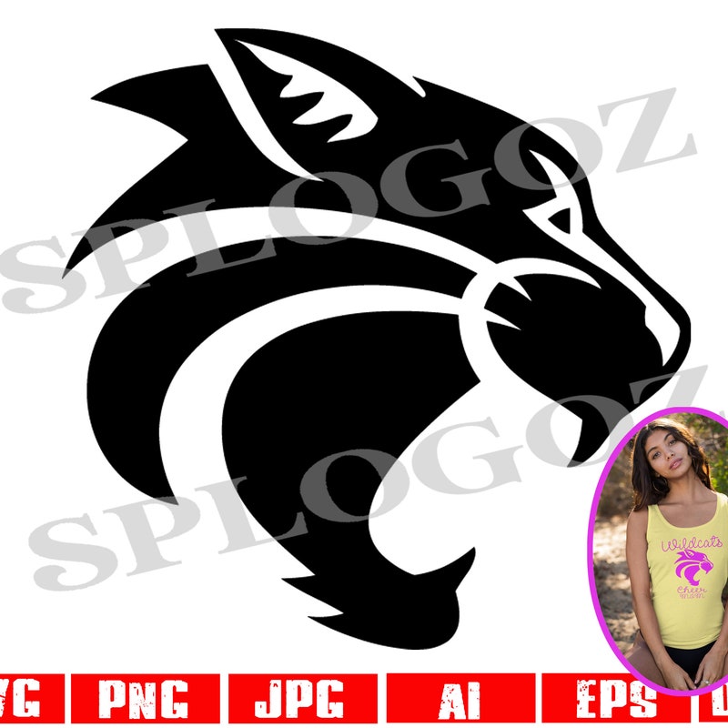 Wildcat Svg - Etsy