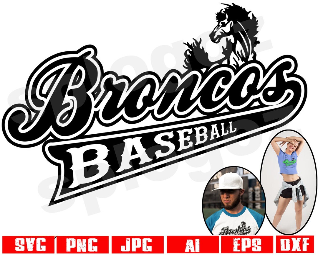 Broncos Baseball Svg, Bronco Baseball Svg, Bronco Svg, Broncos Svg, Broncos Mascot Svg, Broncos ...
