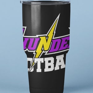 Thunder Football Svg Thunder Football Png Thunder Football Design ...