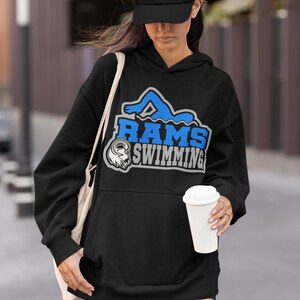 Rams Swimming Svg Ram Swimming Svg Rams Swimming Svg Rams Swim Svg Ram ...