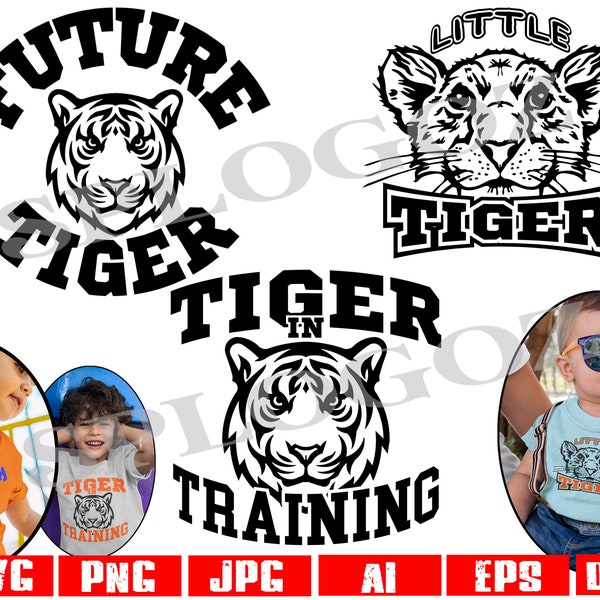 Tiger Svg - Etsy