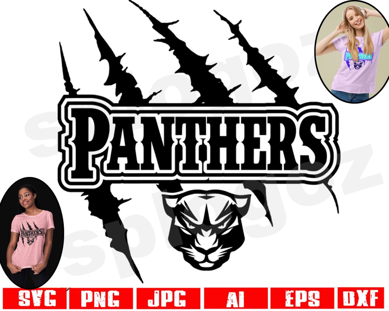 Panthers Svg Panther Svg Panthers Png Panther Png Panther Svg - Etsy
