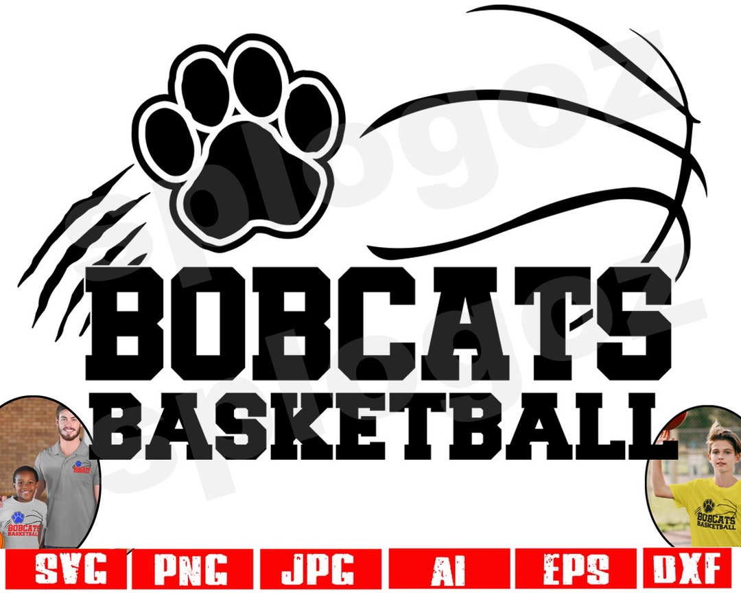 Bobcats Basketball Svg, Bobcat Basketball Svg, Bobcats Svg, Bobcat Svg ...