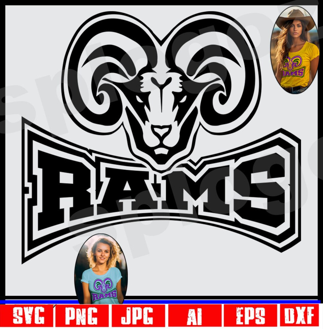 Rams Svg Rams Png Ram Png Rams Mascot Svg Rams Mascot Png Rams School ...