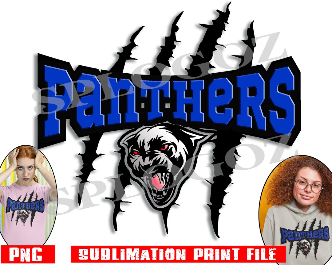 Panthers Sublimation Design, Panthers Sublimation Png, Sports Png ...