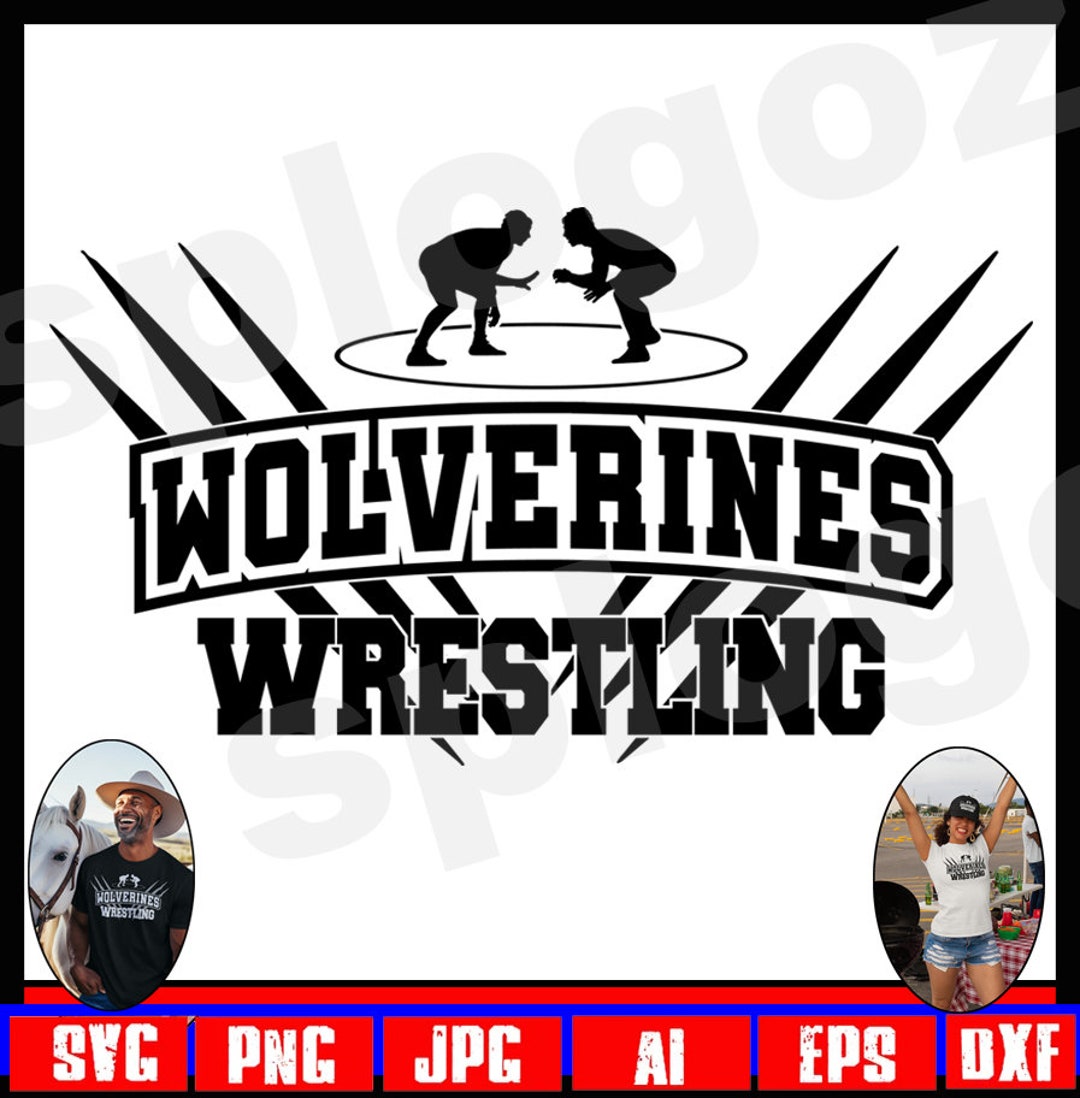 Wolverines Wrestling Svg Wolverines Wrestling Png Wolverines Svg ...