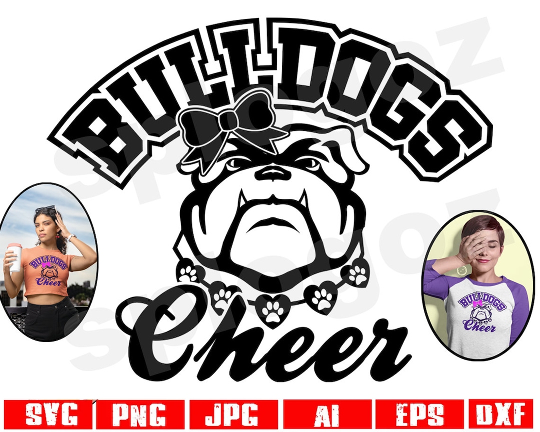Bulldogs Cheer Svg Bulldog Cheer Svg Bulldogs Cheerleading Svg Bulldog Cheerleading Svg Bulldogs ...
