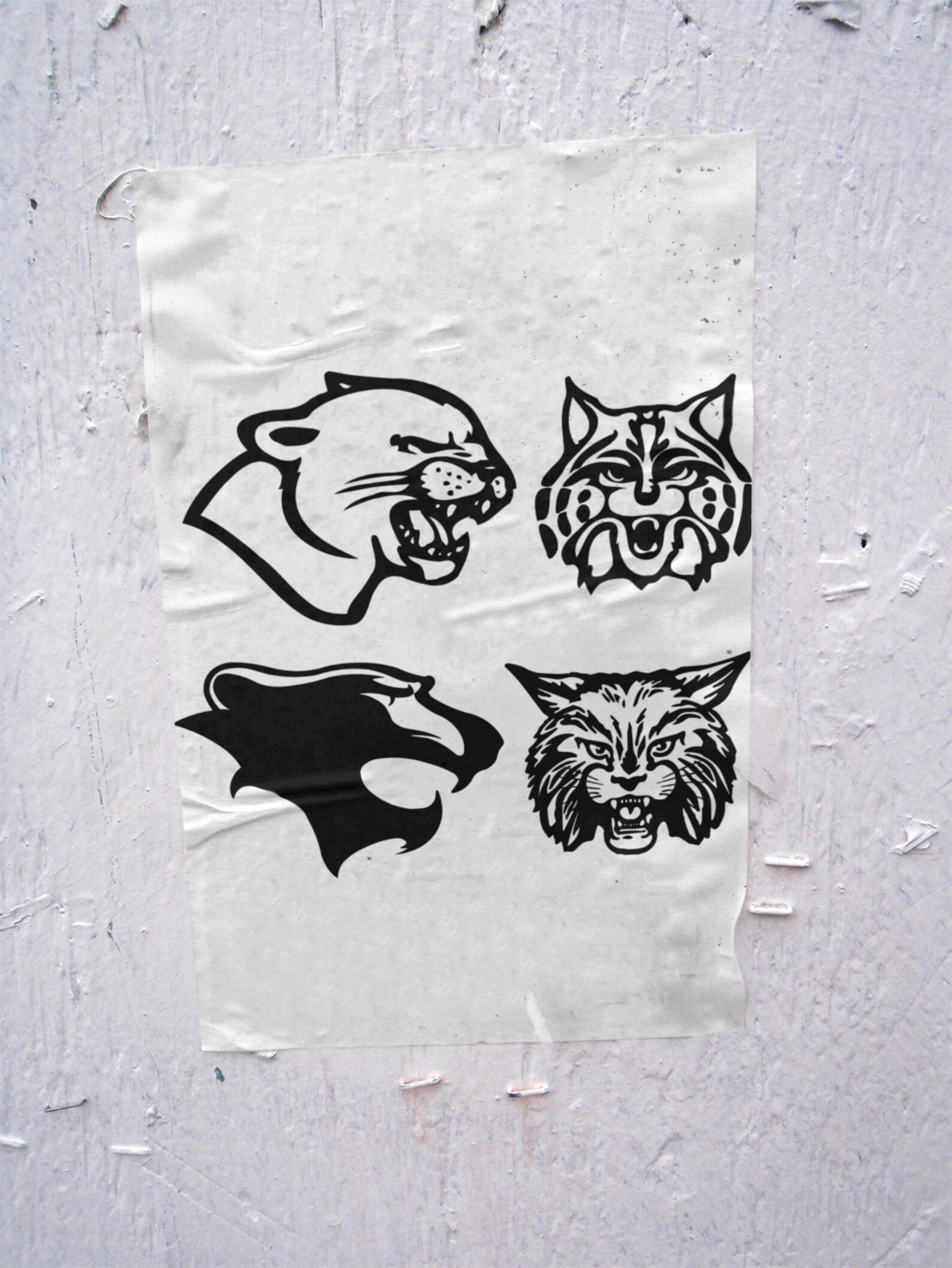 Wildcats Svg Mascot Bundle Cut Files - Etsy