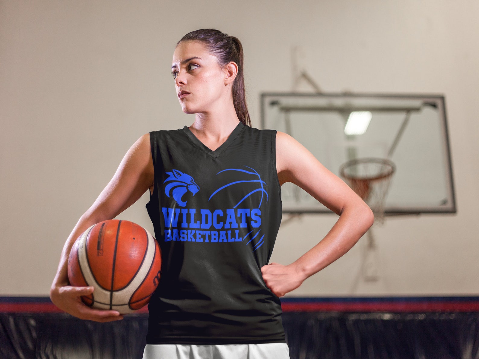 Wildcats Basketball Svg Wildcat Basketball Svg Wildcats - Etsy