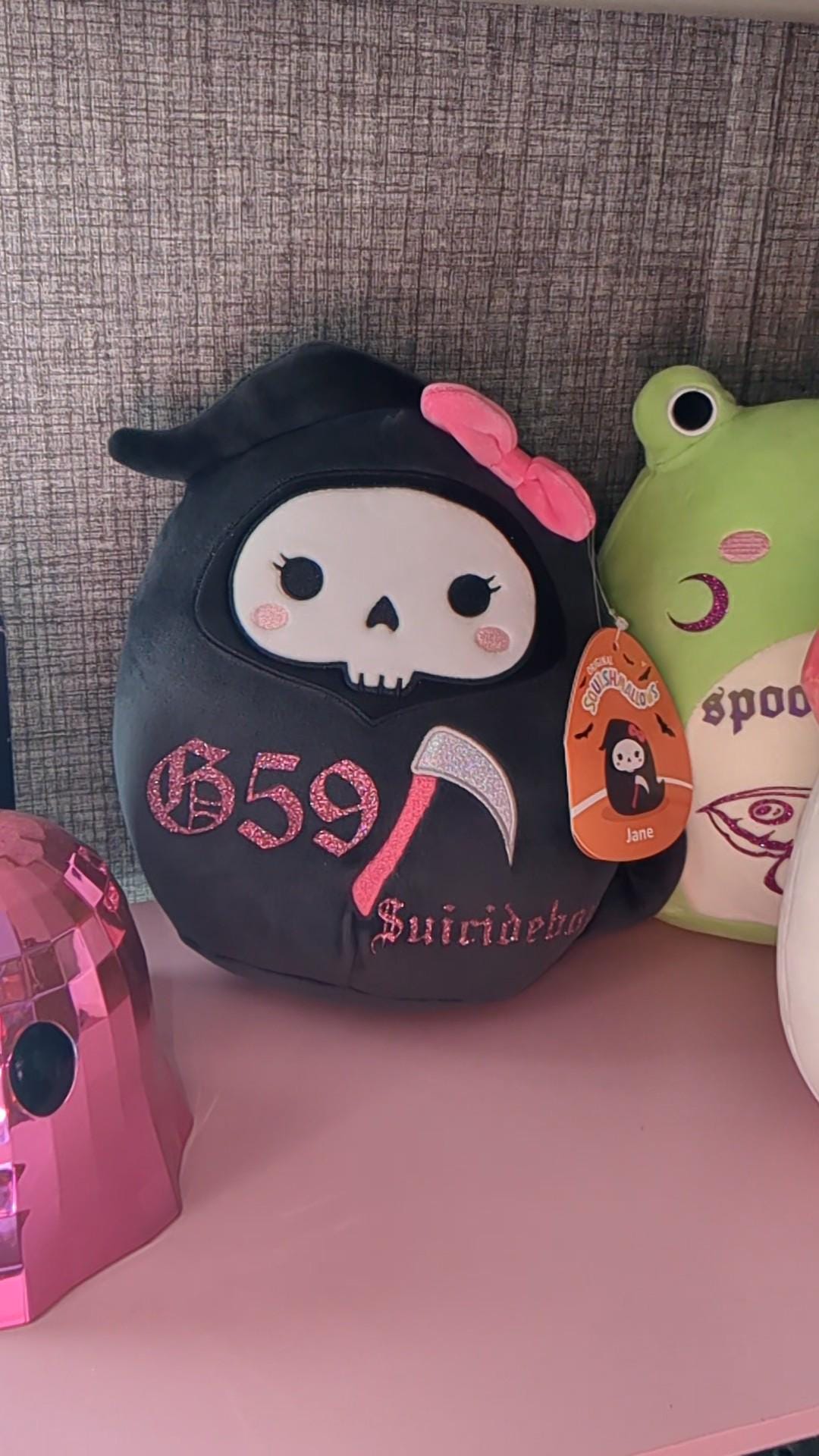 Custom G59 Mrs. Cherry Plush, Pink Glitter - Etsy