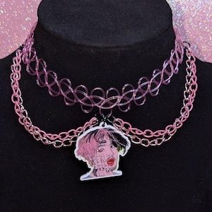Custom Lil Peep Themed Goth Rave Accessories - Etsy