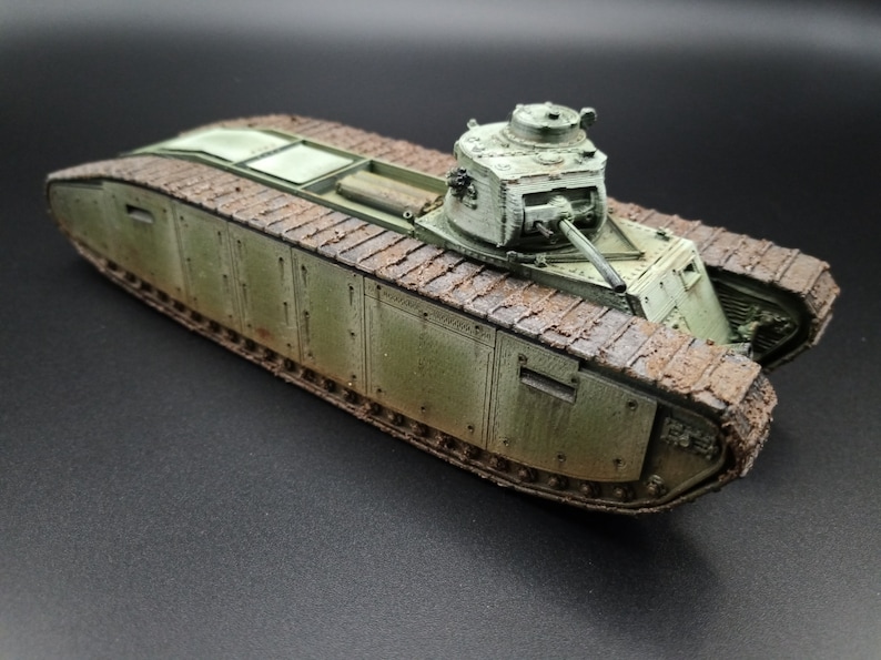 TOG-I 1940 WWII British Heavy Tank Prototype STL File for Fdm/fff 3D ...