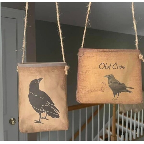 Primitive Crows - Etsy