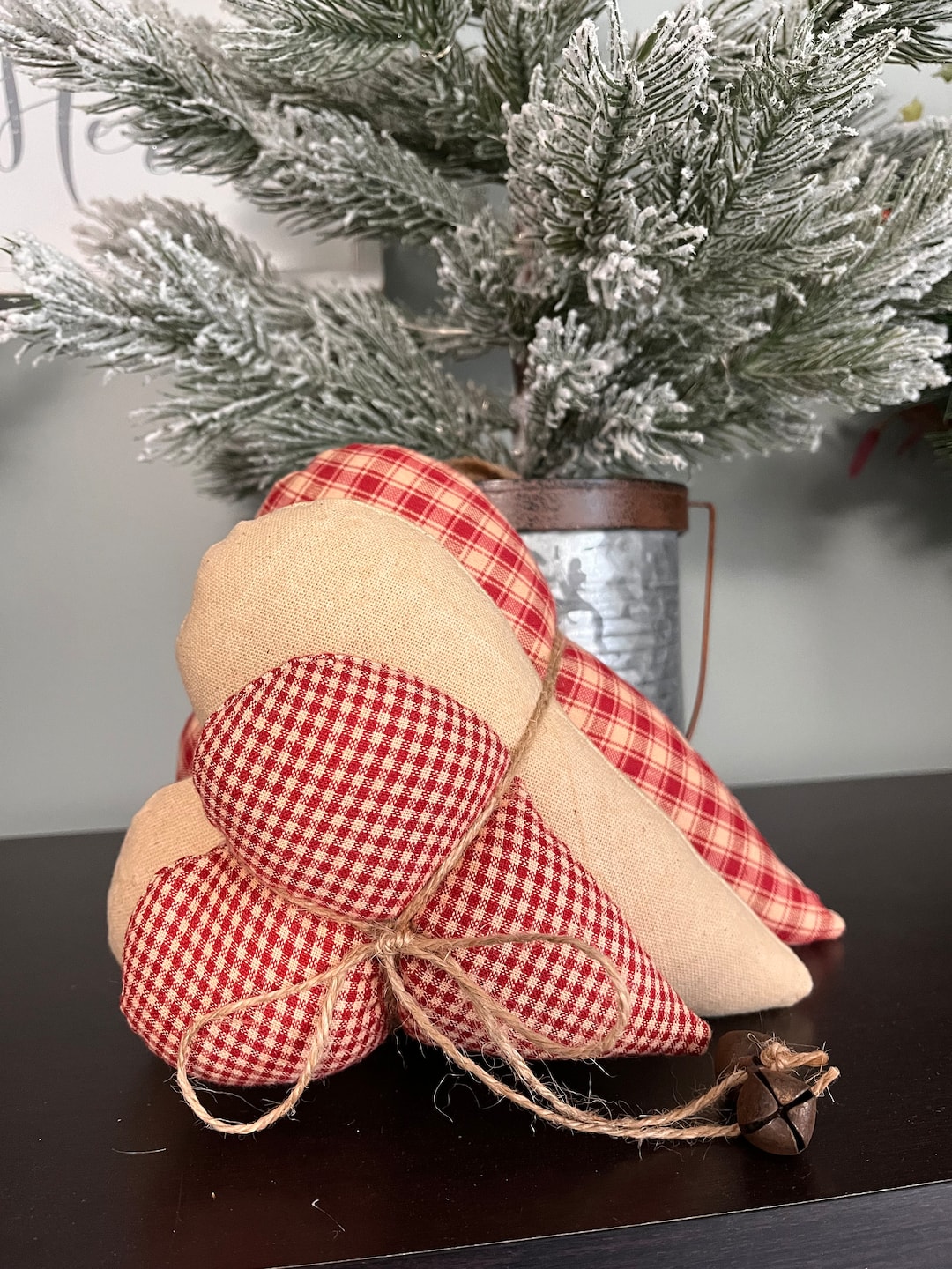 Primitive Heart Stack - Etsy