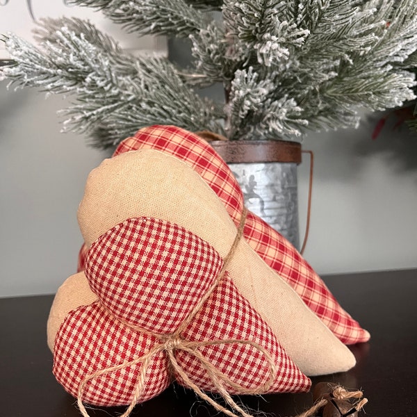 Primitive Hearts - Etsy