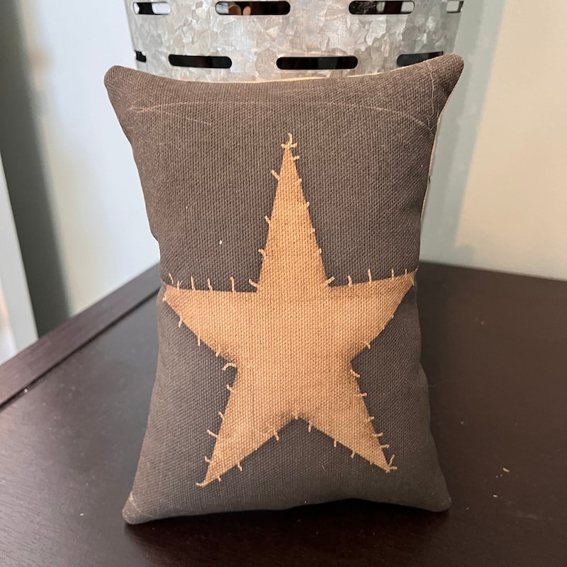 Primitive Pillow - Etsy