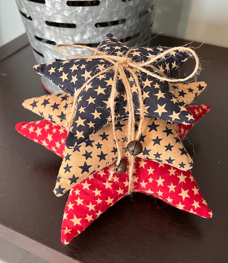 Americana Star Stack - Etsy