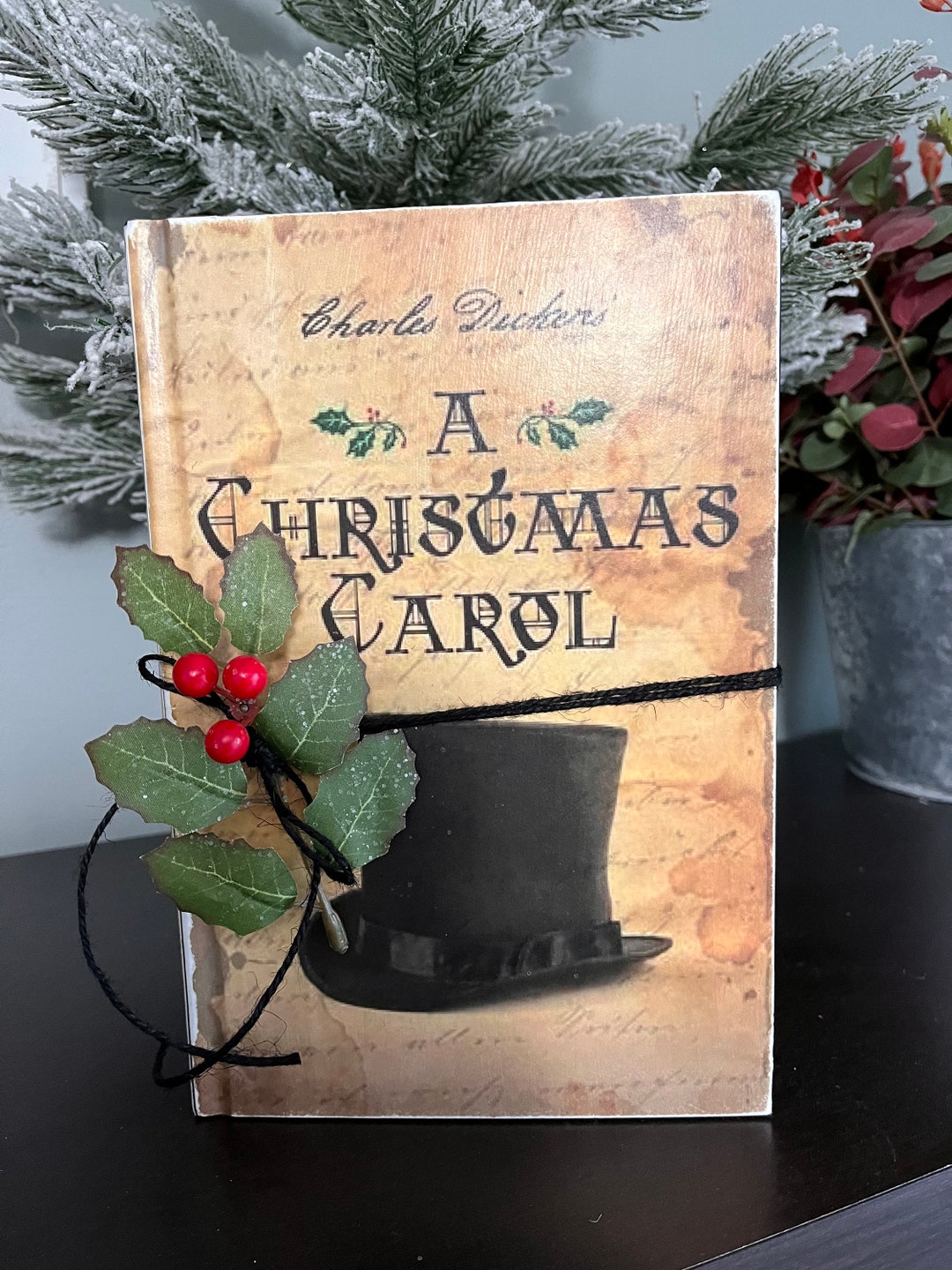 A Christmas Carol Book - Etsy
