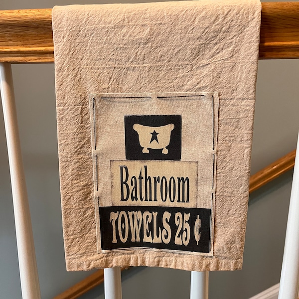 Primitive Bathroom - Etsy