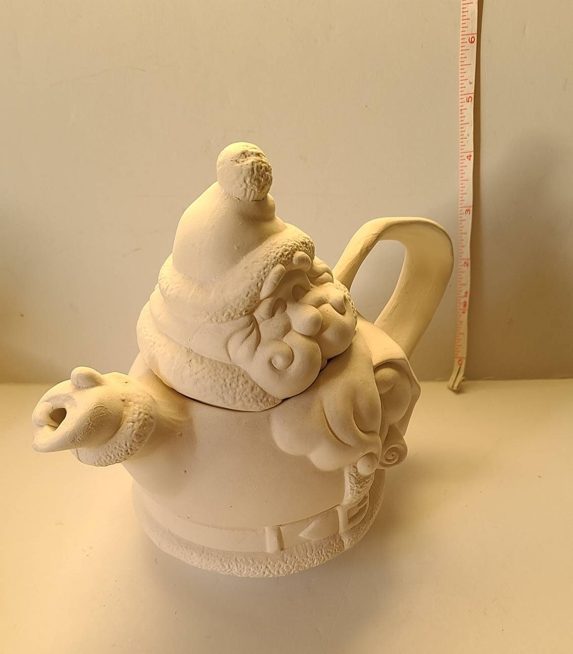 DIY Vintage Santa Tea Pot/diy Tea Pot/holiday Santa Vintage Design/gare ...
