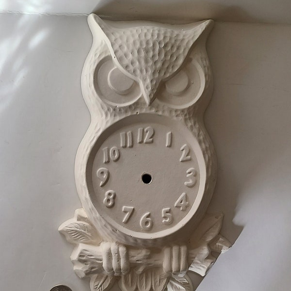 Owl Clock - Etsy
