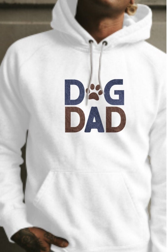 Dog Dad Paw Print Design - Etsy