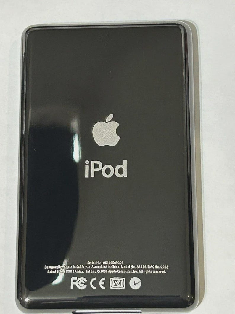 Apple Ipod Classic 5.5th Smoked 2TB SSD Wolfson DAC Atomic 3000 Mega ...