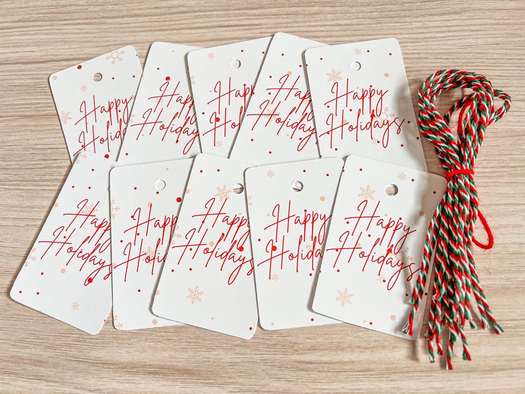 Christmas Gift Tags Multiple Options - Etsy