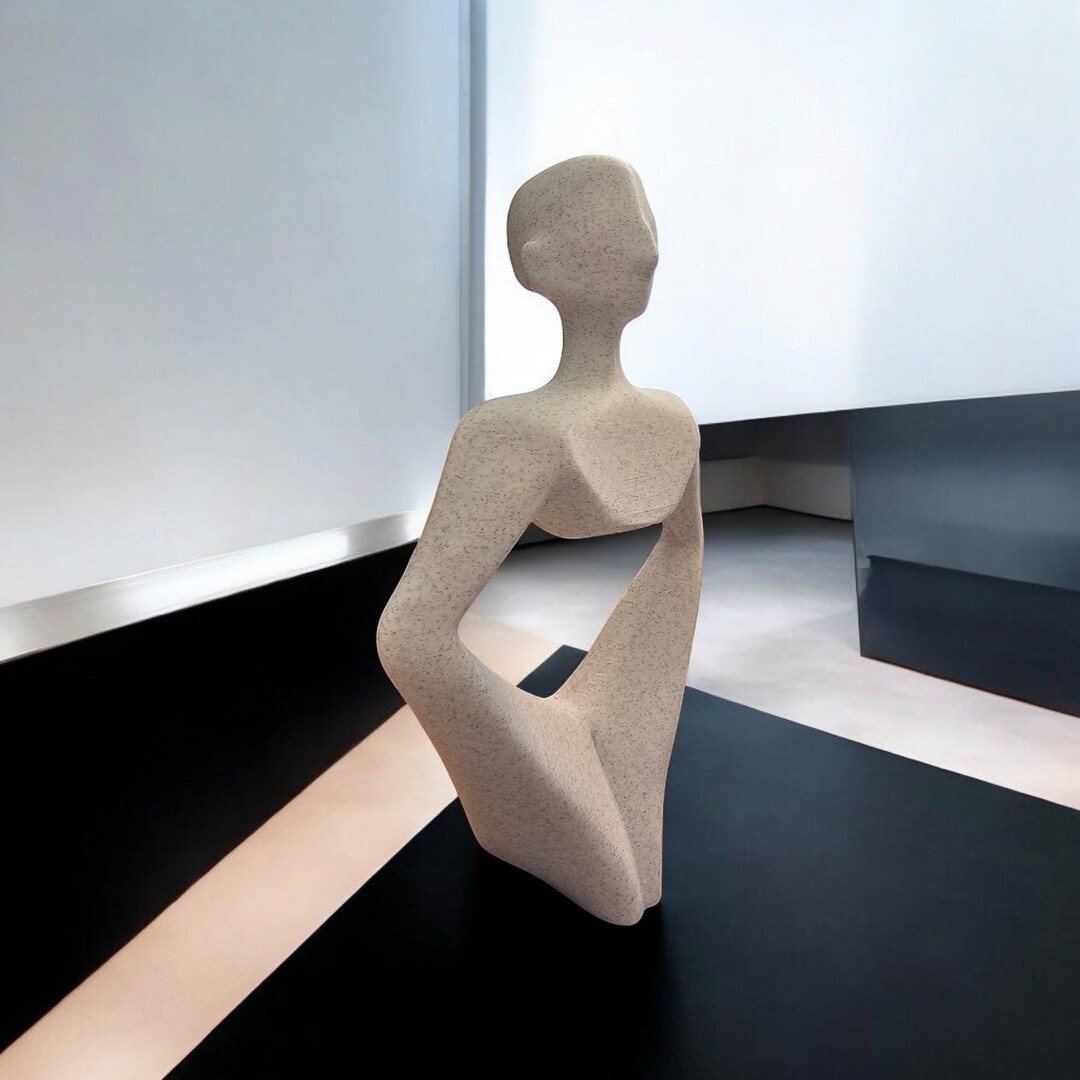 Statue Nobody Sculpture 3D Printed - Etsy