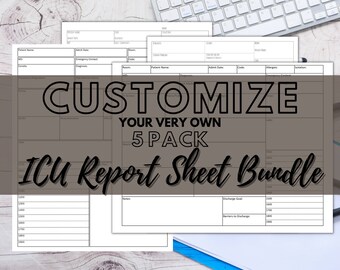 Tele Report Sheet - Etsy