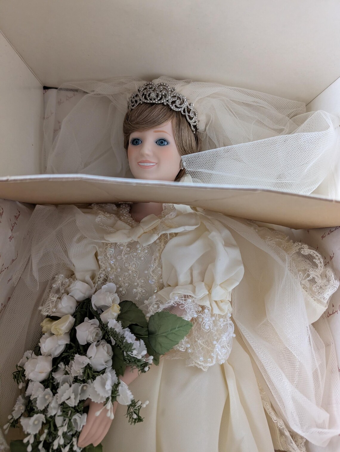 Diana, Princess of Wales Bride Doll and Prince Charles Bridegroom Doll ...