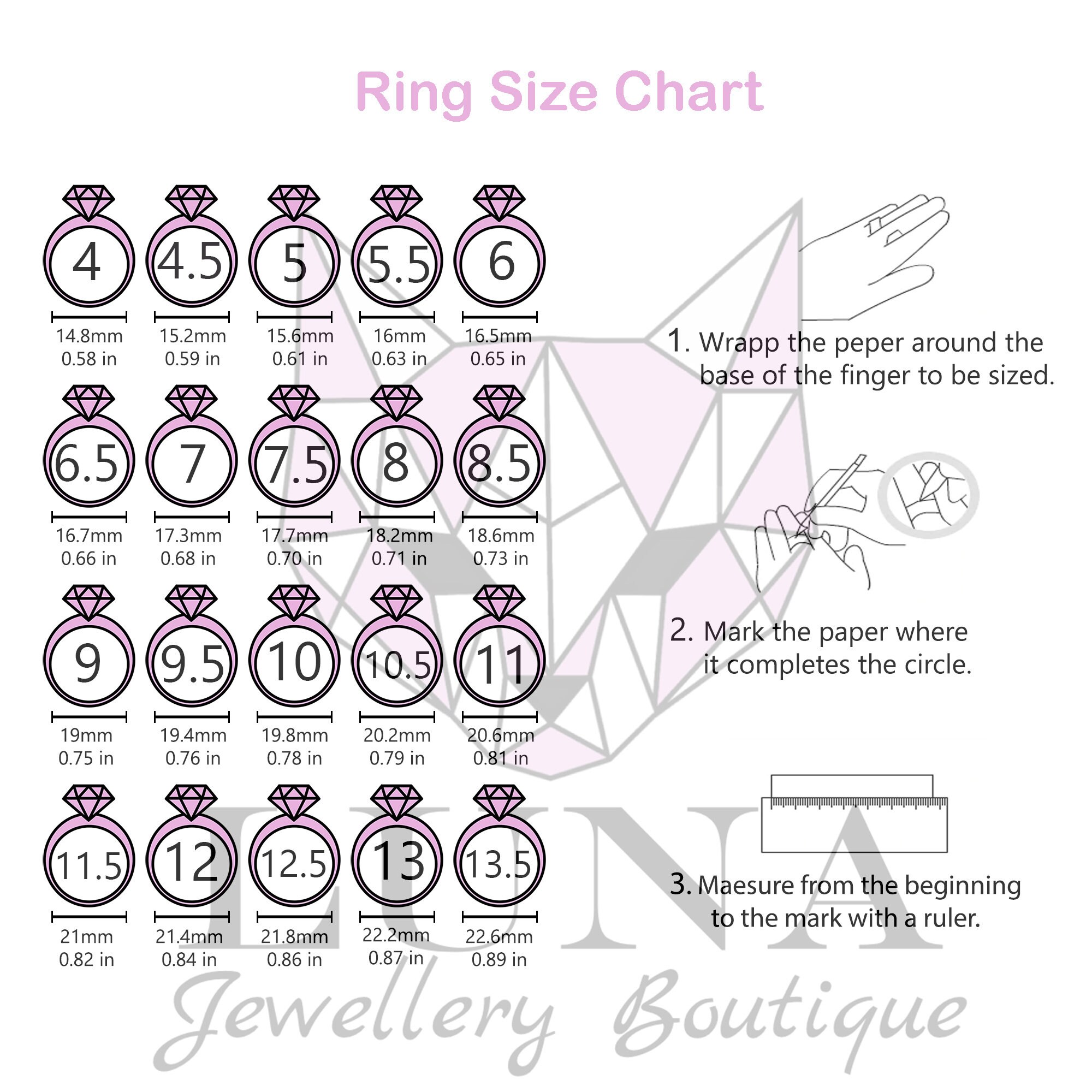 Elegant 14k Solid Gold Half Band Diamond Eternity Wedding Ring - Etsy