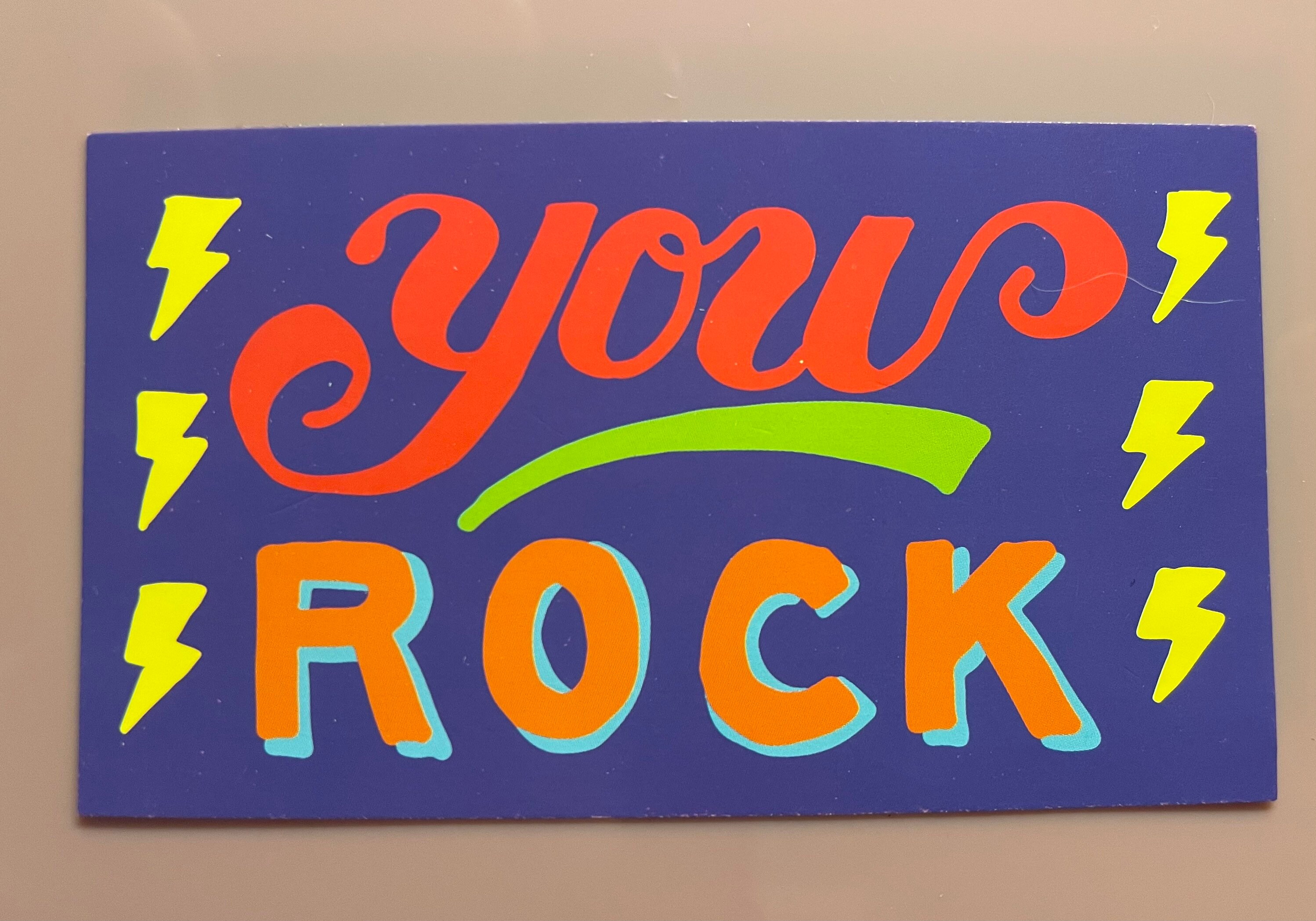 YOU ROCK! School Supplies and Snacks Gift Basket Care Package for ...