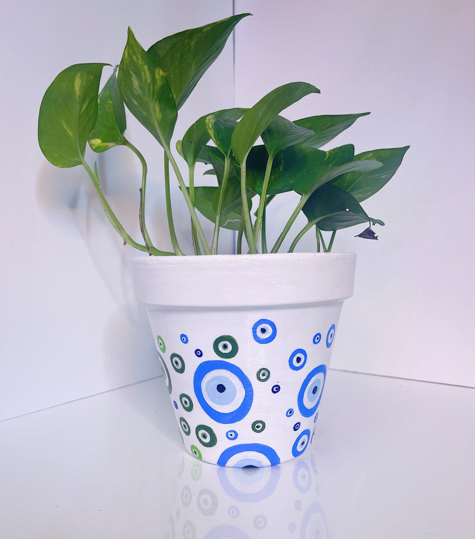Evil Eye Planter - Etsy