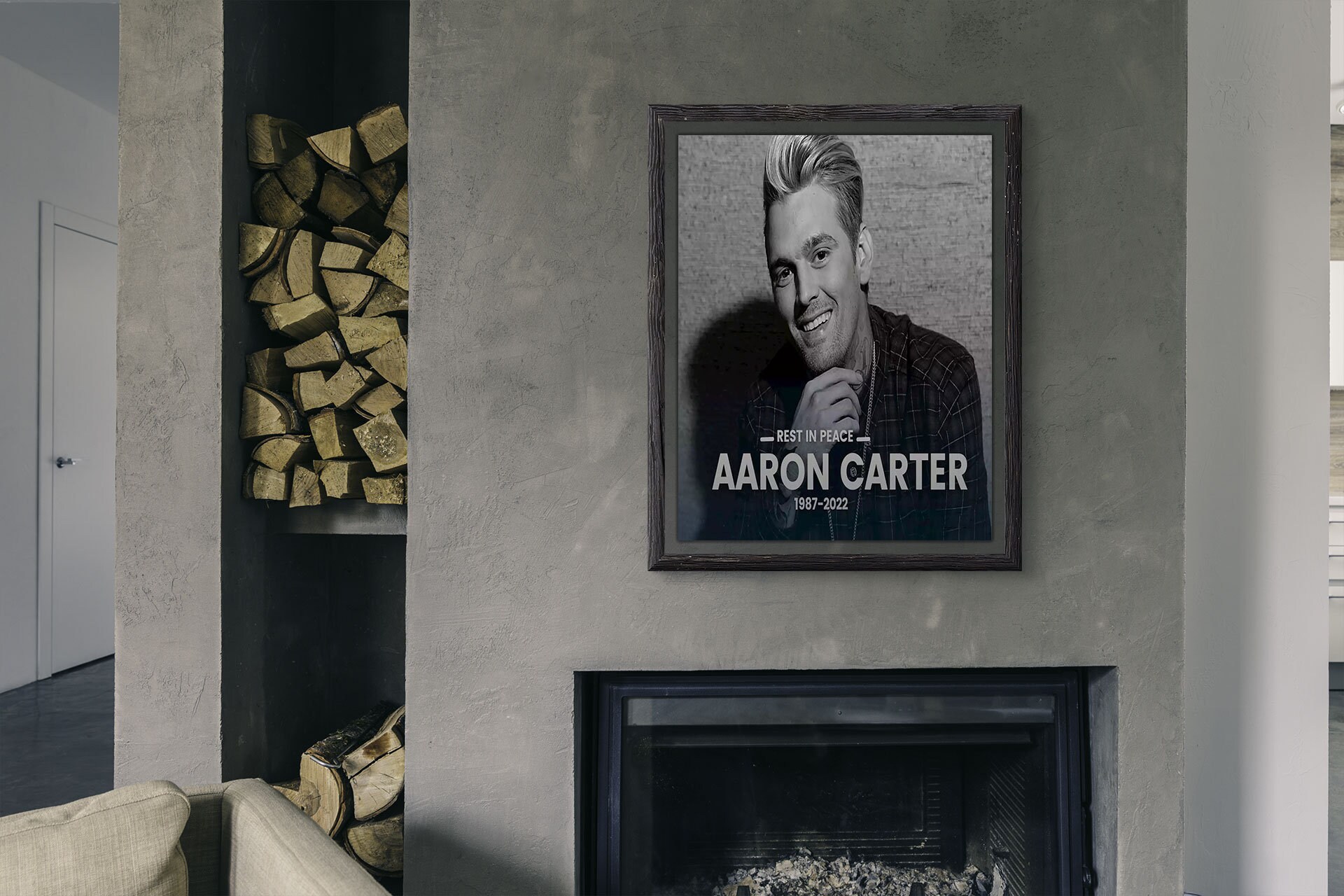Rest In Peace Aaron Carter Poster, Rip Aaron Carter Poster sold by ...