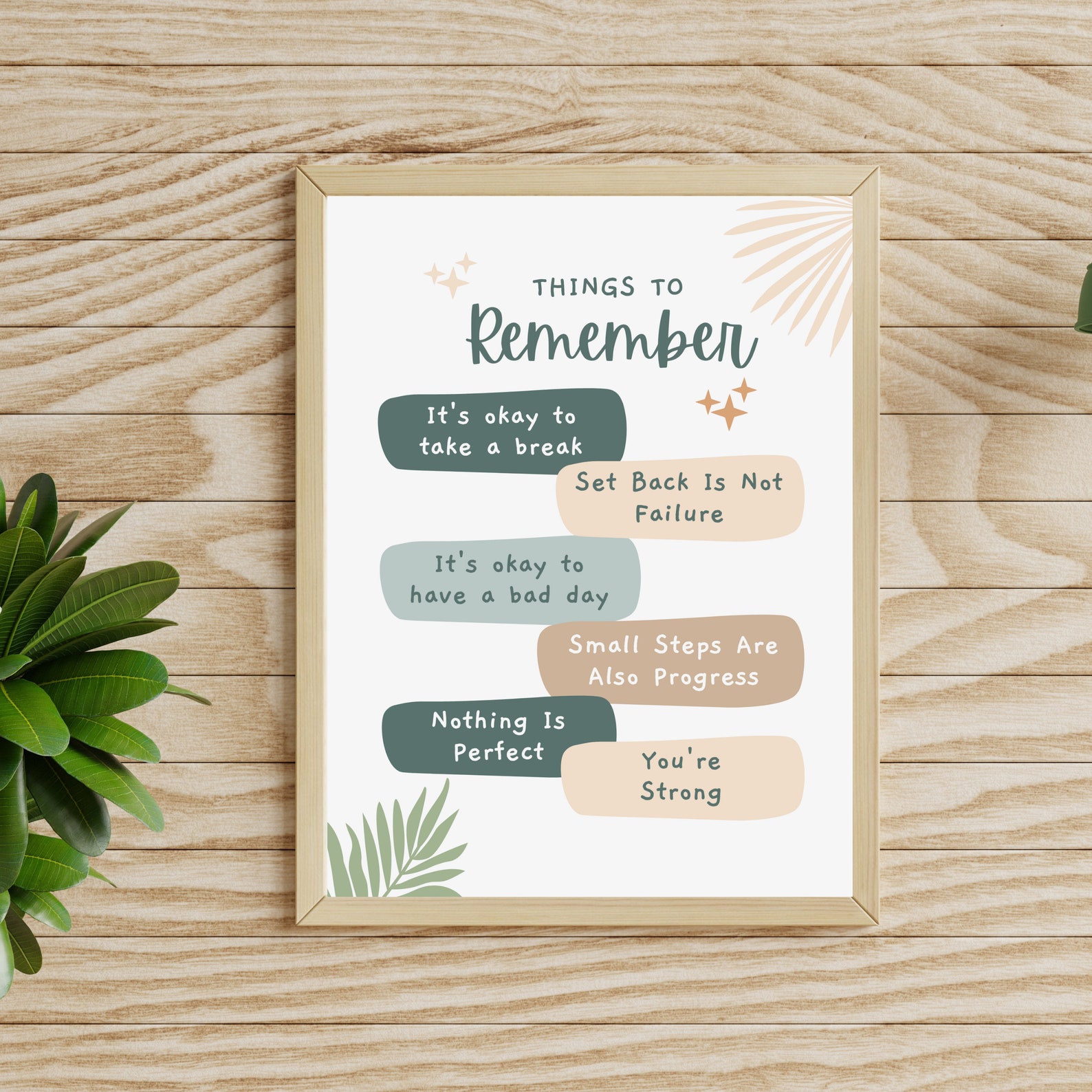 Positive Mindset Posters: Boho Classroom Decor (digital Download) - Etsy