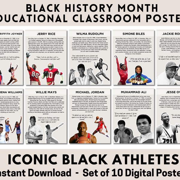 Black History Posters - Etsy
