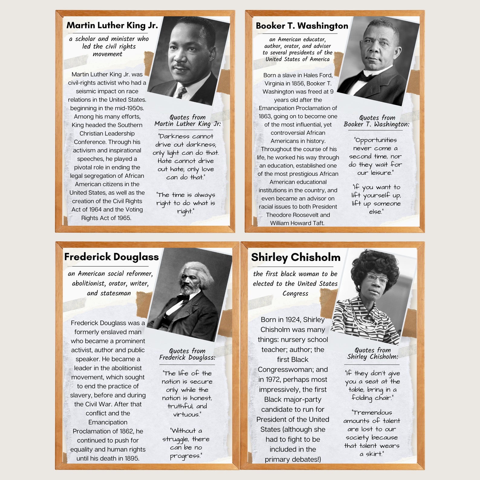 10 Educational Black History Posters Social Studies Black - Etsy