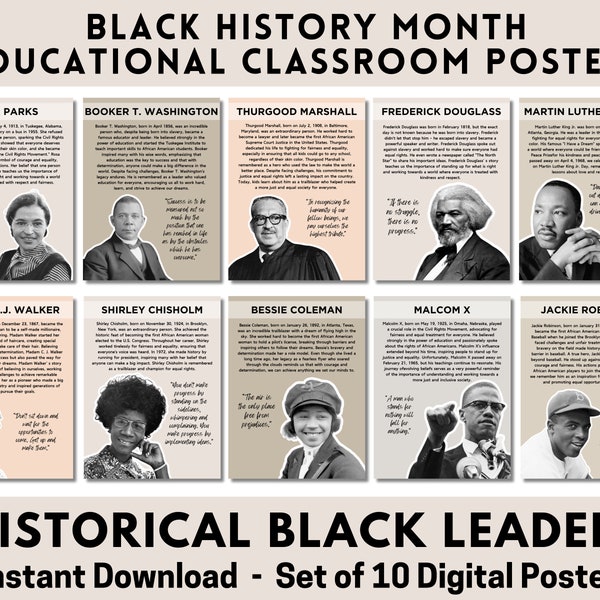 Black History Poster - Etsy