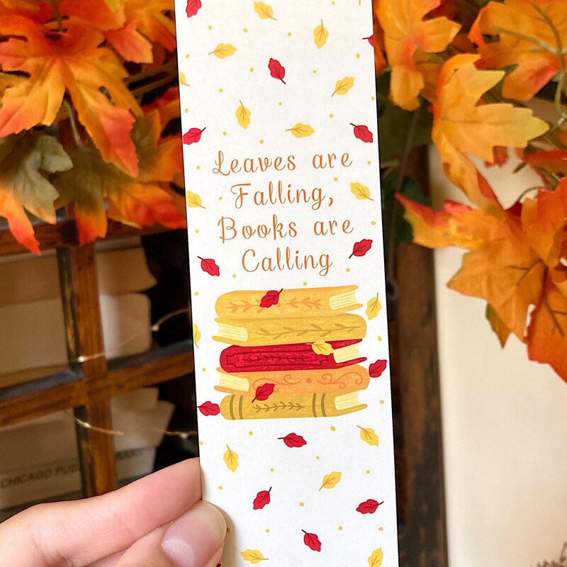 Fall Book Stack - Etsy