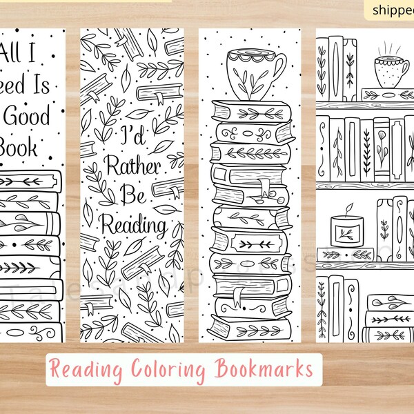 Printable Bookmarks - Etsy