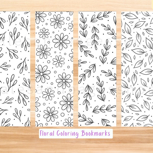 Flower Bookmark - Etsy