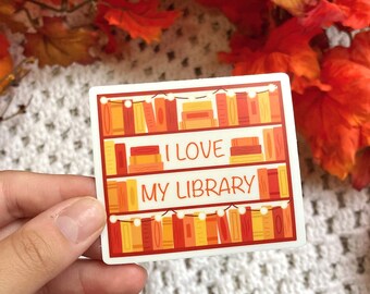 Love My Library - Etsy