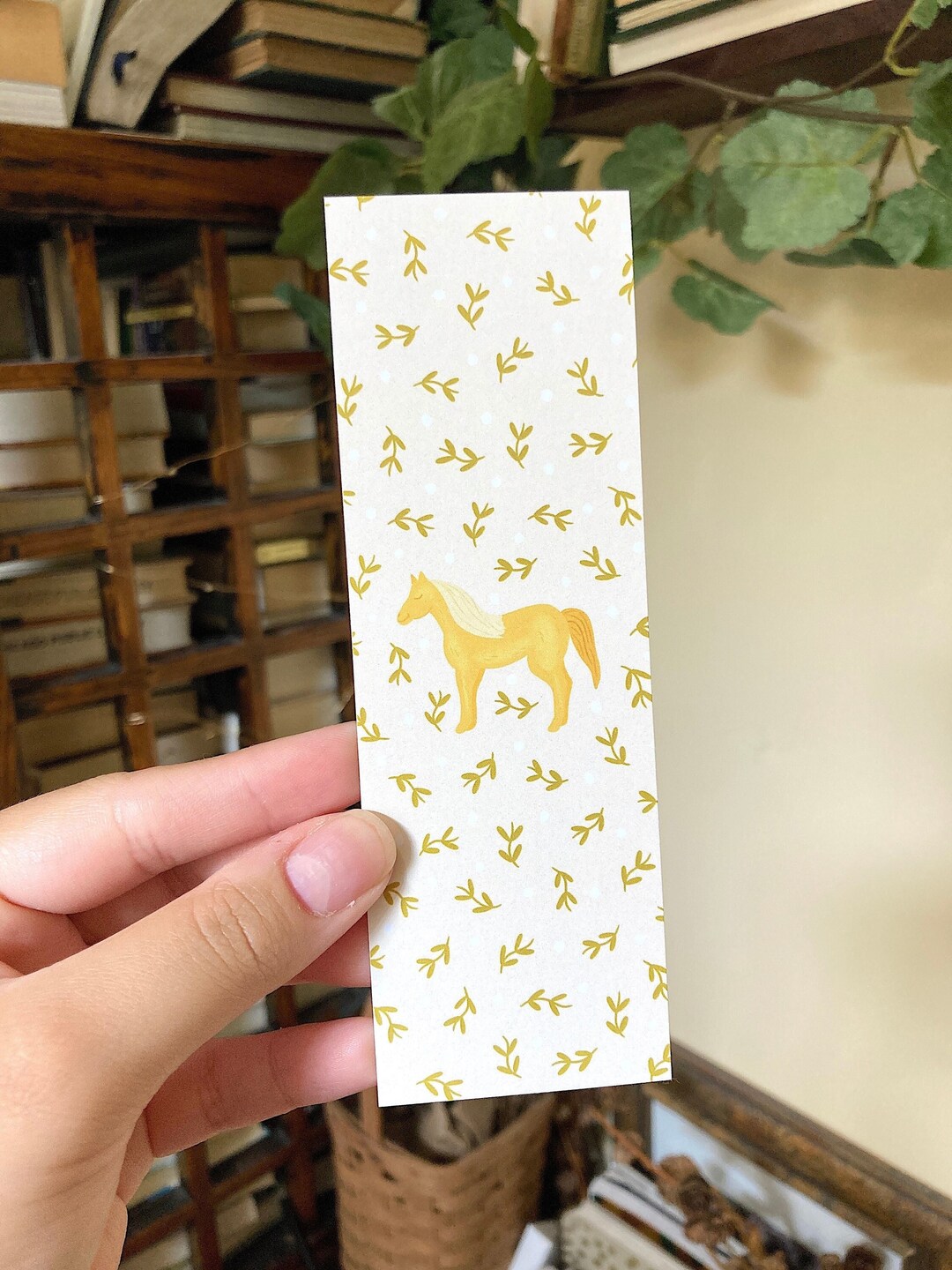 Horse Bookmark, Bookmark for Kids and Adults, Equine Bookmark, Horse Lover, Bookmark With Horses ...